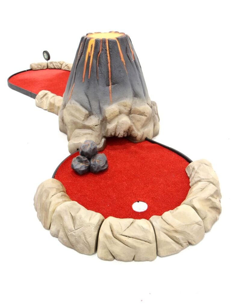 Dinosaur Golf Course - HOLE A - The Floor Is Lava | EPH Creative ...