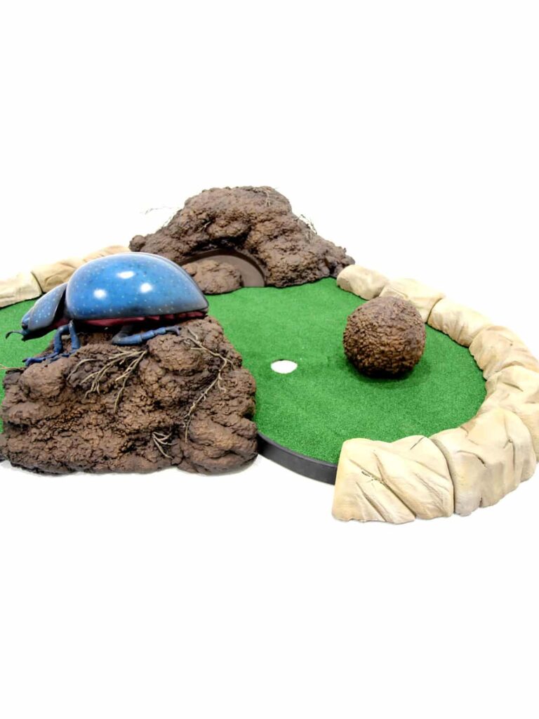 Dinosaur Golf Course - HOLE G - The Dung Slung | EPH Creative - Event ...