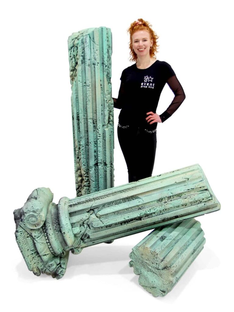 Broken Column - 6ft | EPH Creative - Event Prop Hire