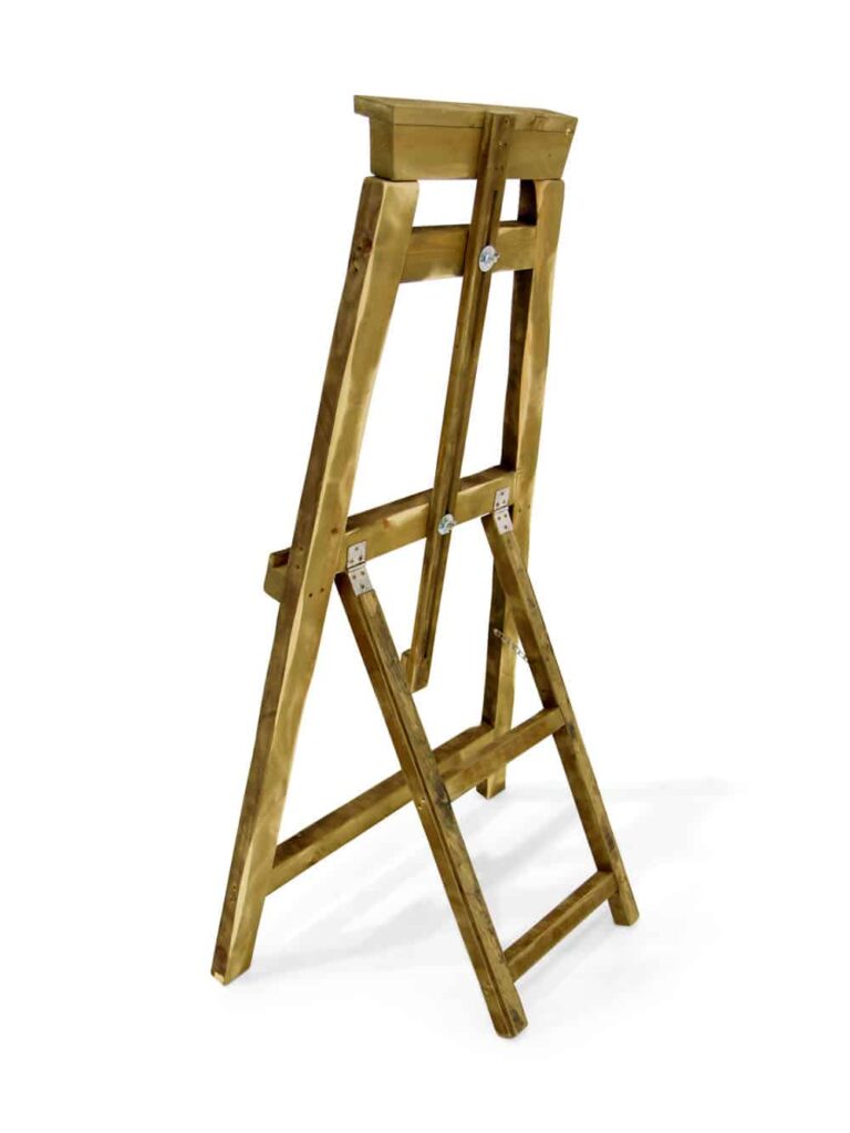 Rustic Wooden Easel | EPH Creative - Event Prop Hire