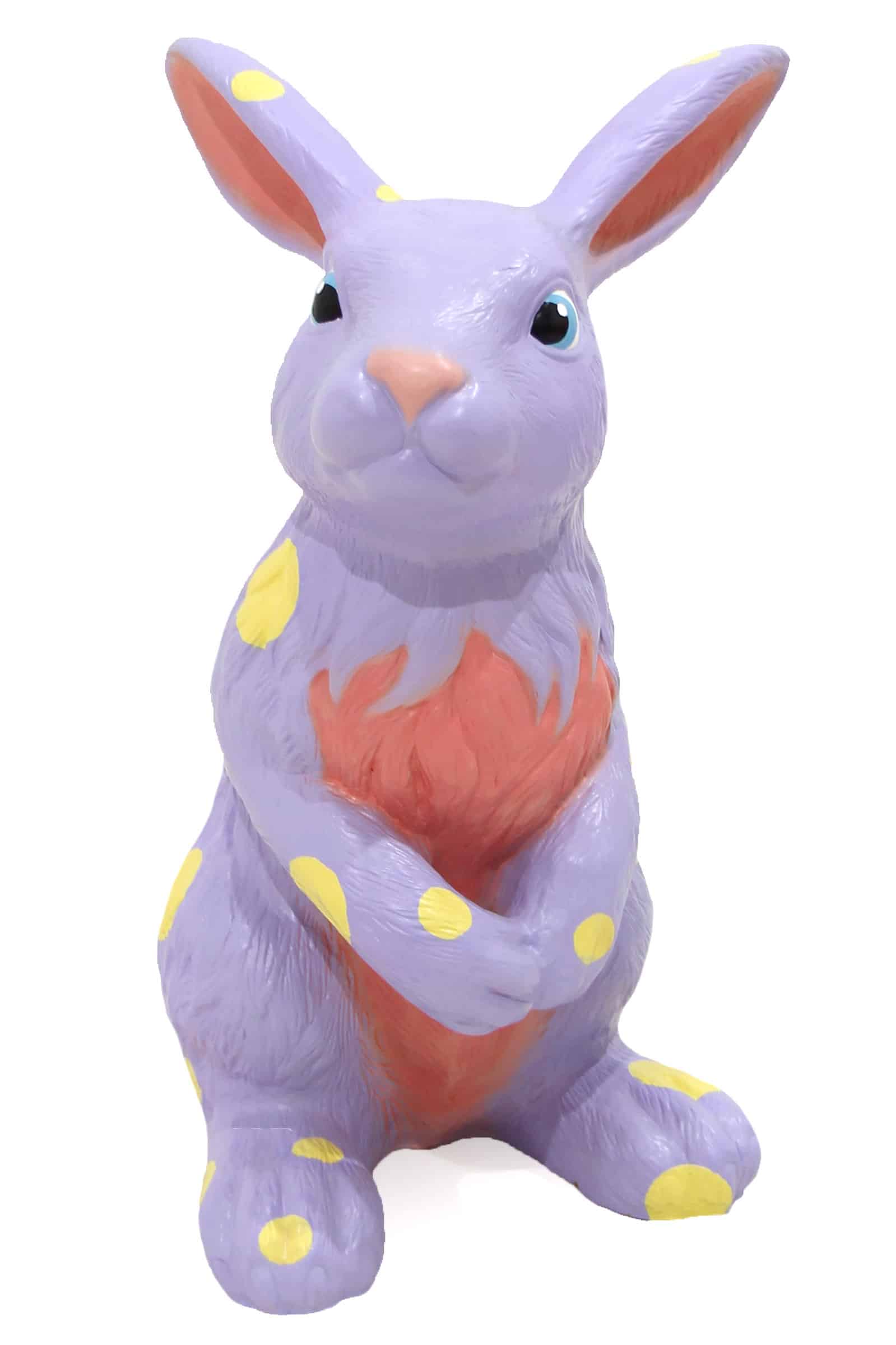Giant Pastel Pink Rabbit | EPH Creative - Event Prop Hire