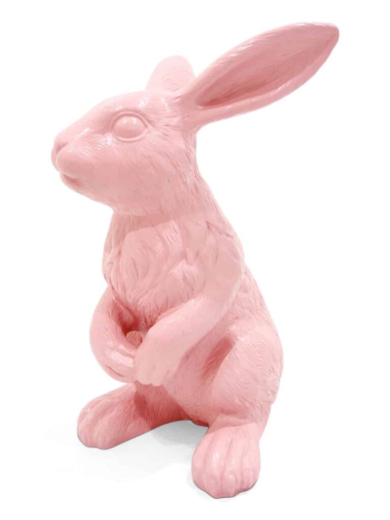 Giant Pastel Pink Rabbit | Event Prop Hire