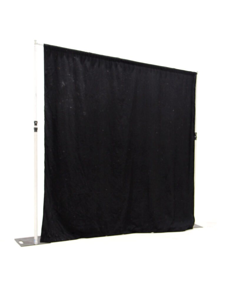 Blackout Backdrop - 3m x 3m (Pole and Drape) | EPH Creative - Event ...