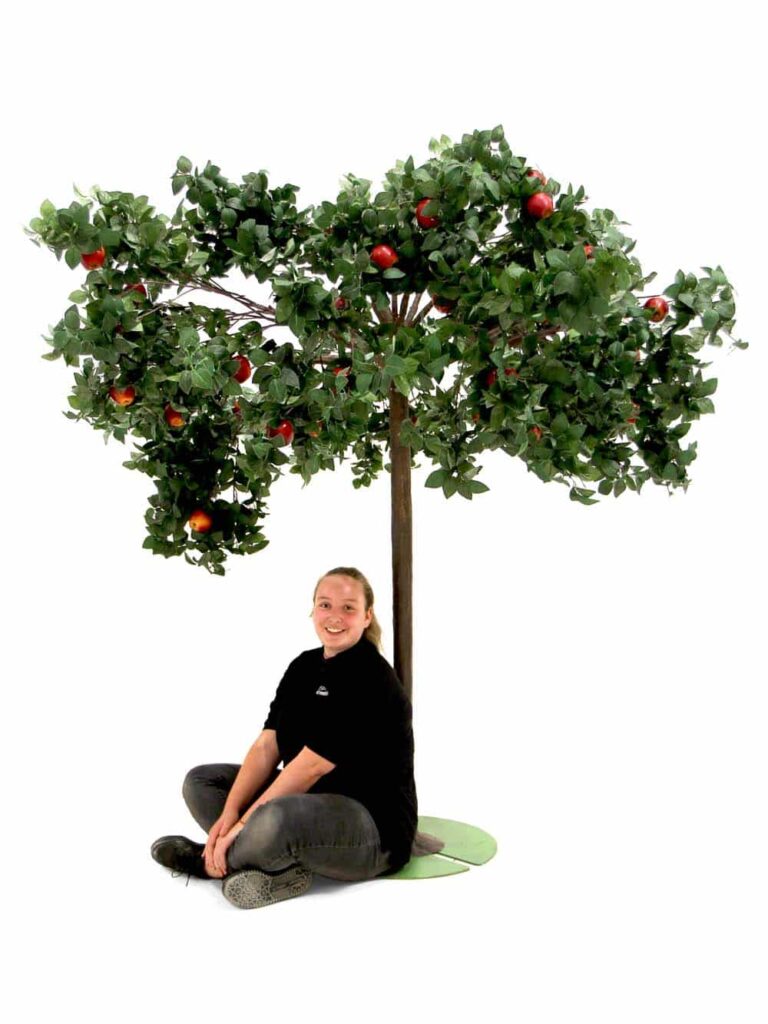 Umbrella Table Top Tree - Apple | EPH Creative - Event Prop Hire