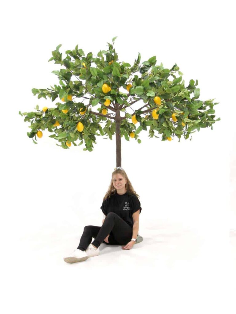 Umbrella Table Top Tree - Lemon | EPH Creative - Event Prop Hire