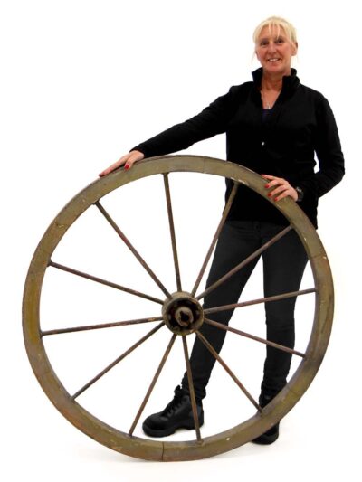 Rustic Metal Wagon Wheel | EPH Creative - Event Prop Hire