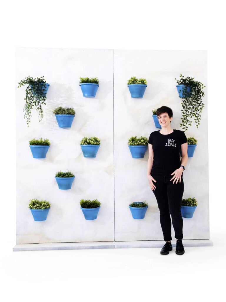 Mediterranean Planter Wall | EPH Creative - Event Prop Hire