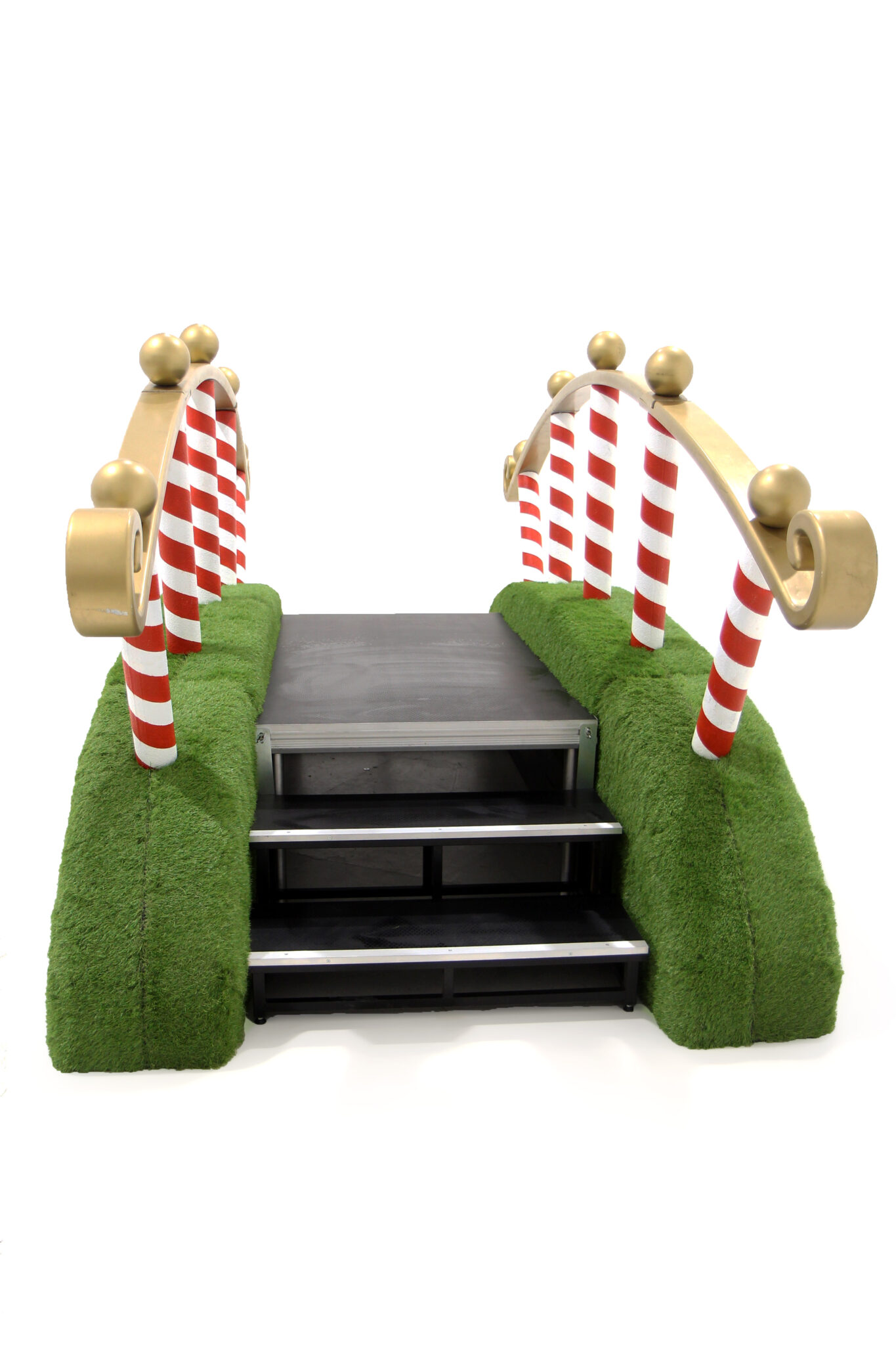 Candy Cane Bridge (with Steps) | EPH Creative - Event Prop Hire