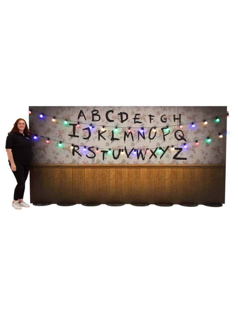 Stranger Things Living Room Montage | EPH Creative - Event Prop Hire