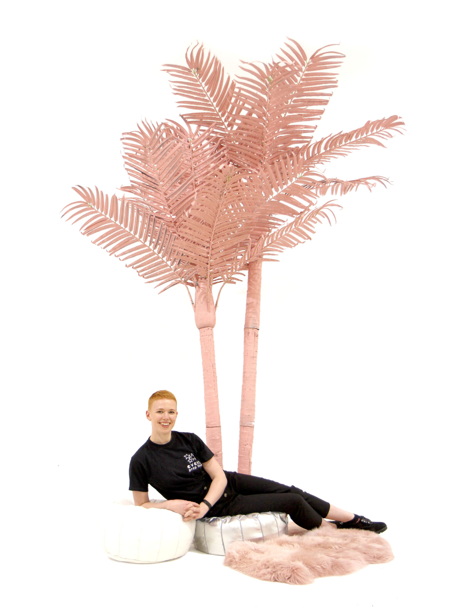 SN8578 Tall Double Headed Palm Tree PINK (3.2m) | EPH Creative - Event ...