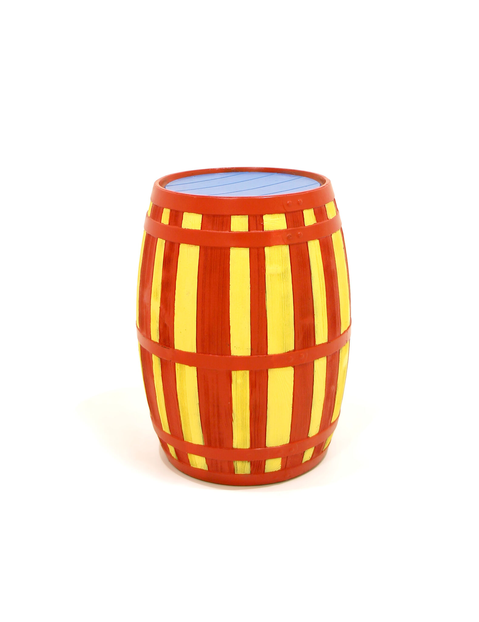 Circus Barrel - Yellow/Red | EPH Creative - Event Prop Hire