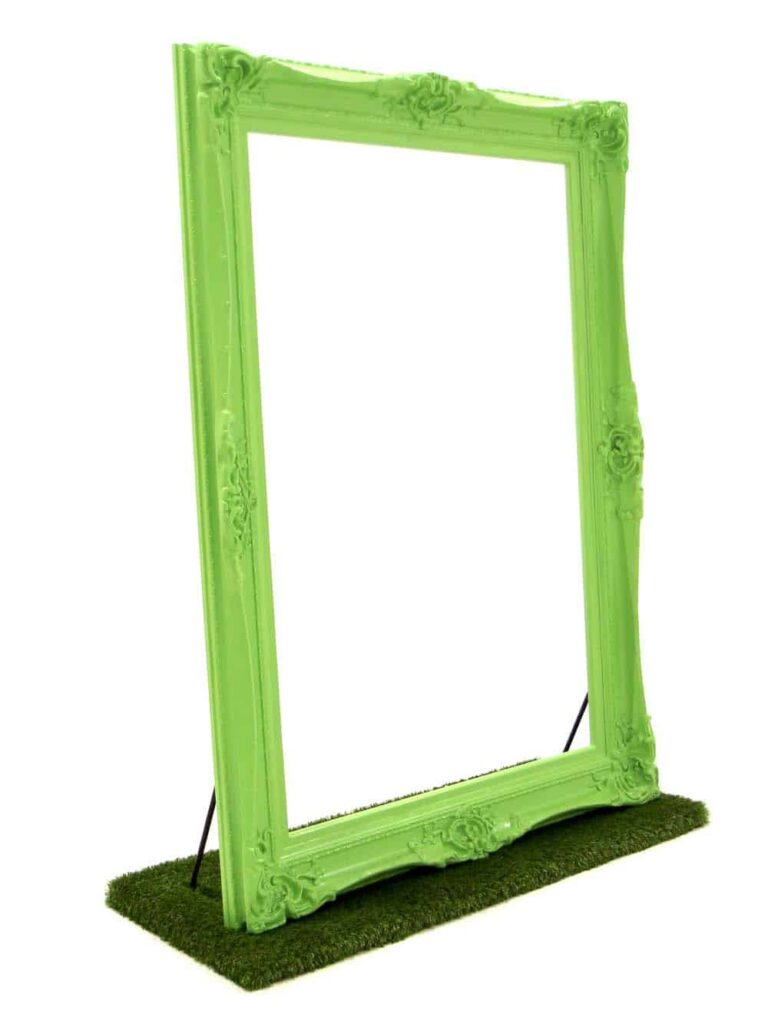 Giant Green Frame | EPH Creative - Event Prop Hire