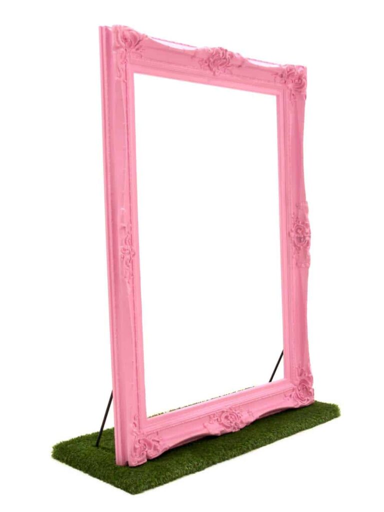 Giant Light Pink Frame | EPH Creative - Event Prop Hire