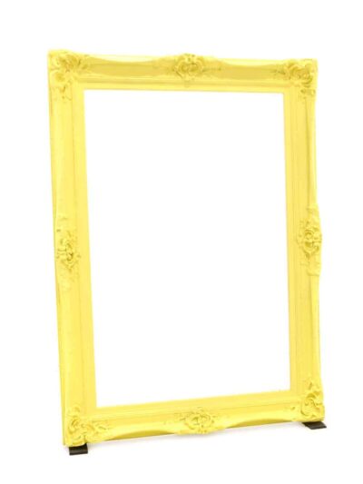 Giant Yellow Frame | EPH Creative - Event Prop Hire