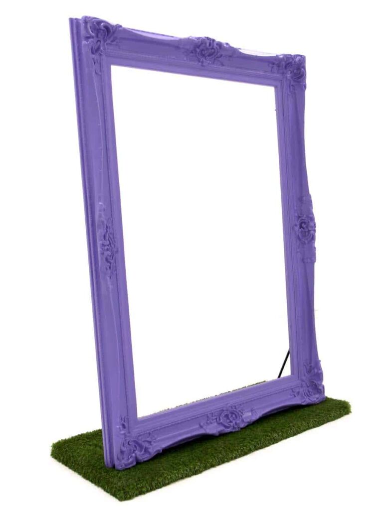 Giant Purple Frame | EPH Creative - Event Prop Hire