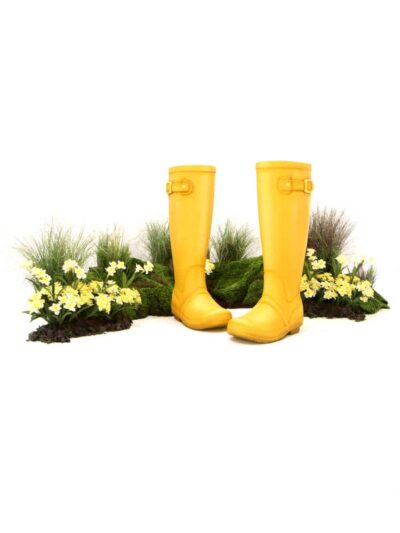 Giant Yellow Welly Boots (Pair) | EPH Creative - Event Prop Hire