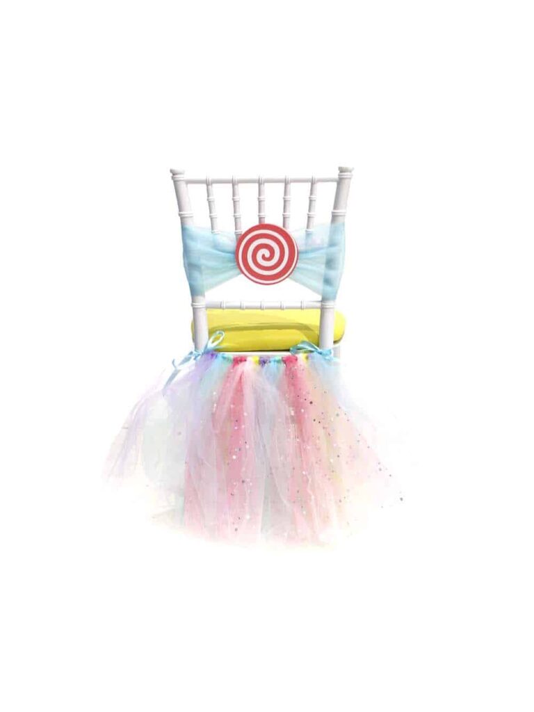 Candy-Themed Children's Chair & Dressing Kit #1 | EPH Creative - Event ...