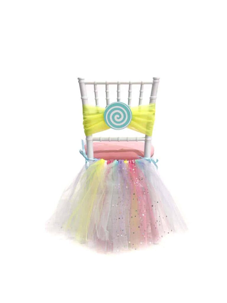 Candy-Themed Children's Chair & Dressing Kit #4 | EPH Creative - Event ...