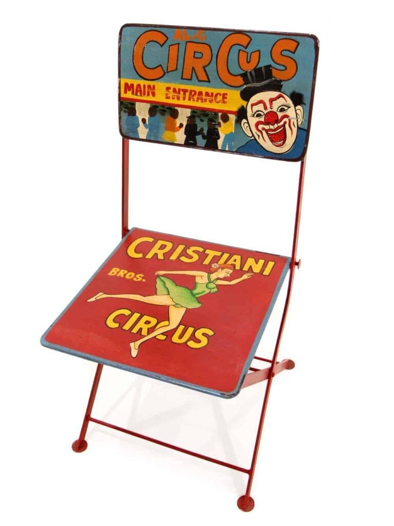 Circus Folding Chair | EPH Creative - Event Prop Hire