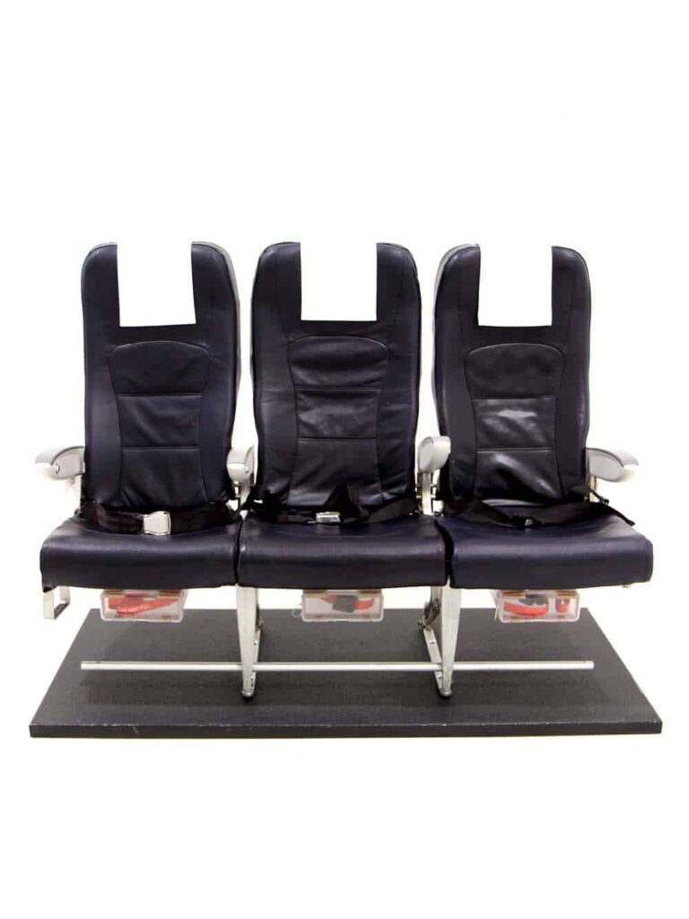Airplane Seat #4 - Leather | EPH Creative - Event Prop Hire