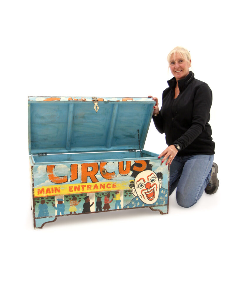 Vintage Circus storage trunk | EPH Creative - Event Prop Hire