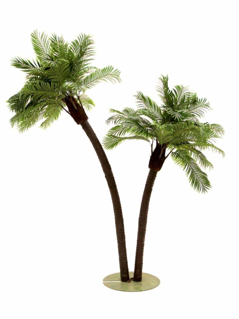 SN9873 Curved Tall Double Headed Palm Tree - (3.2m) | EPH Creative ...