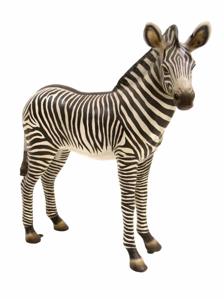 Life-size Zebra Foal Prop | EPH Creative - Event Prop Hire