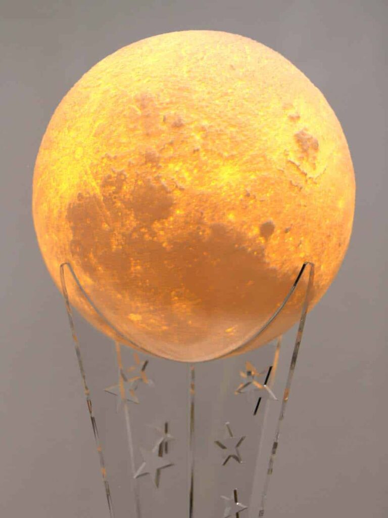 Celestial Table Center (Illuminated Moon with Acrylic Stand) | EPH ...