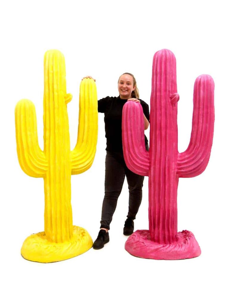 Giant Cactus - Pink (6ft) | EPH Creative - Event Prop Hire