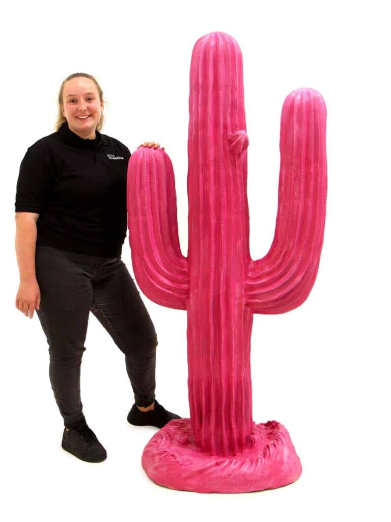 Giant Cactus - Pink (6ft) | EPH Creative - Event Prop Hire