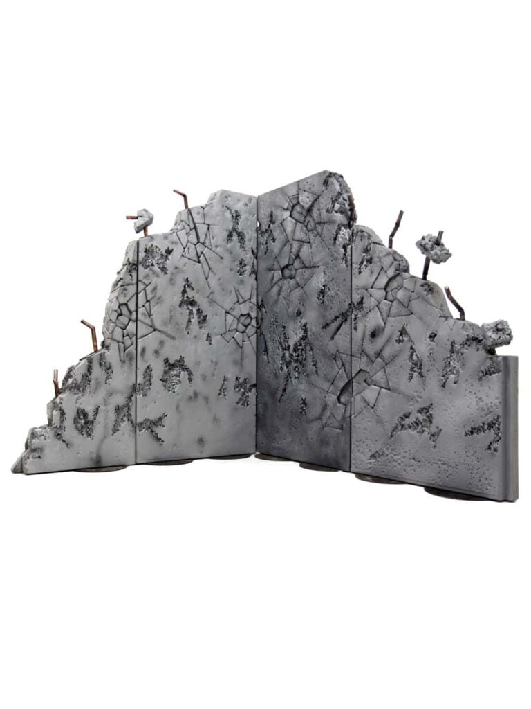 Modular Distressed Concrete Wall - Medium Corner | EPH Creative - Event ...