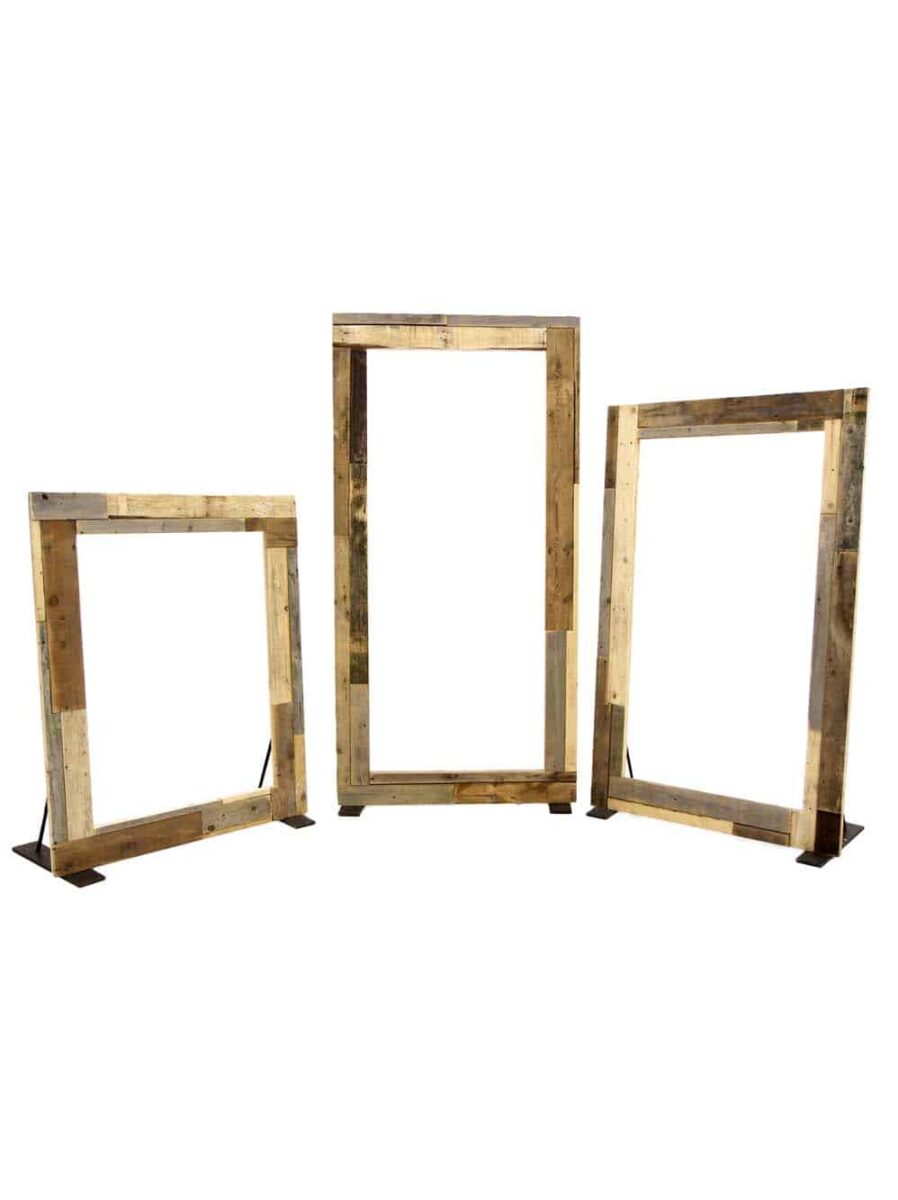 Rustic Pallet Frame Set | EPH Creative - Event Prop Hire