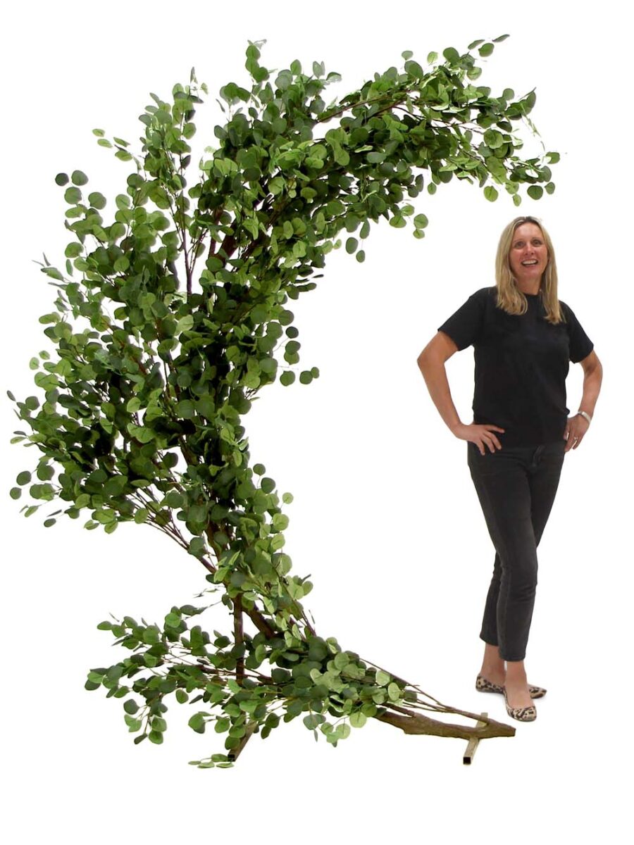 Half Moon Gate - Eucalyptus | EPH Creative - Event Prop Hire