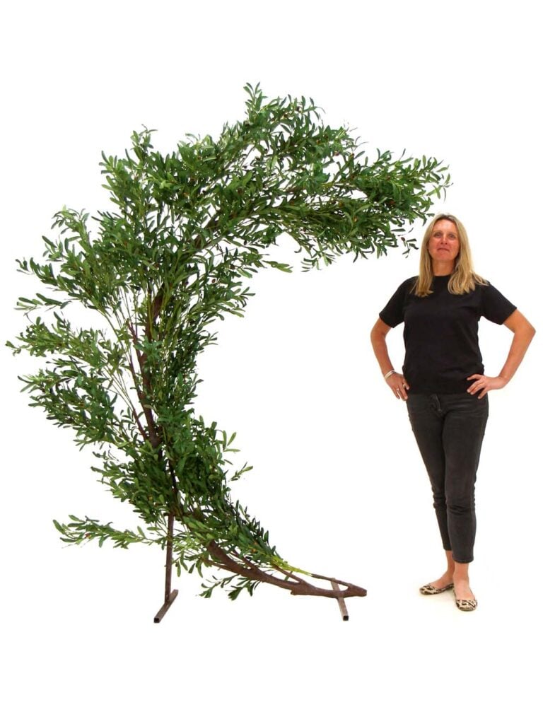 Half Moon Gate - Olive | EPH Creative - Event Prop Hire