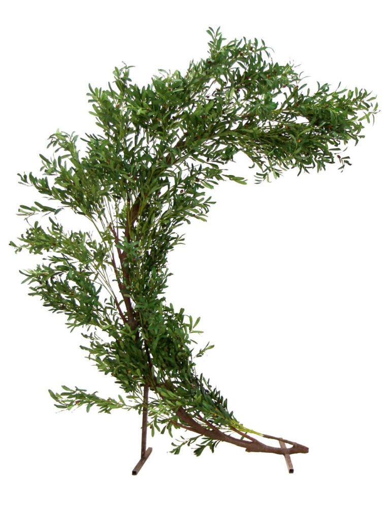 Half Moon Gate - Olive | EPH Creative - Event Prop Hire