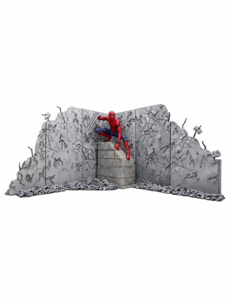 Spiderman Concrete Wall Montage (With Rubble) | EPH Creative - Event ...