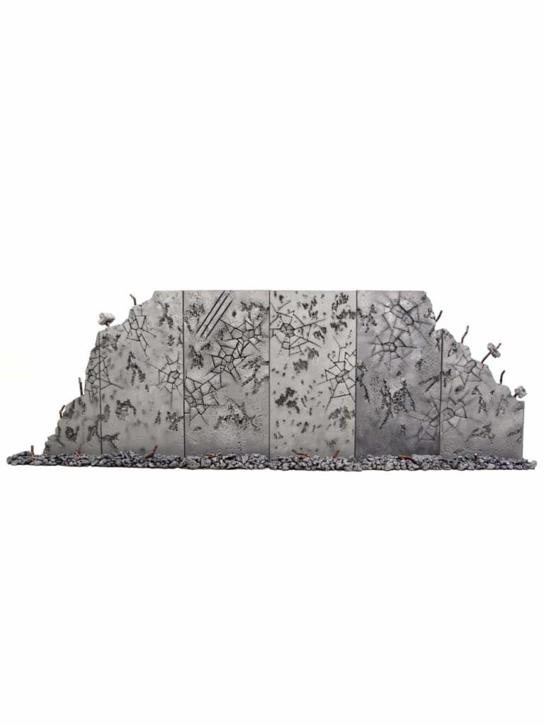 Modular Distressed Concrete Wall - Large Backdrop (With Rubble) | EPH ...
