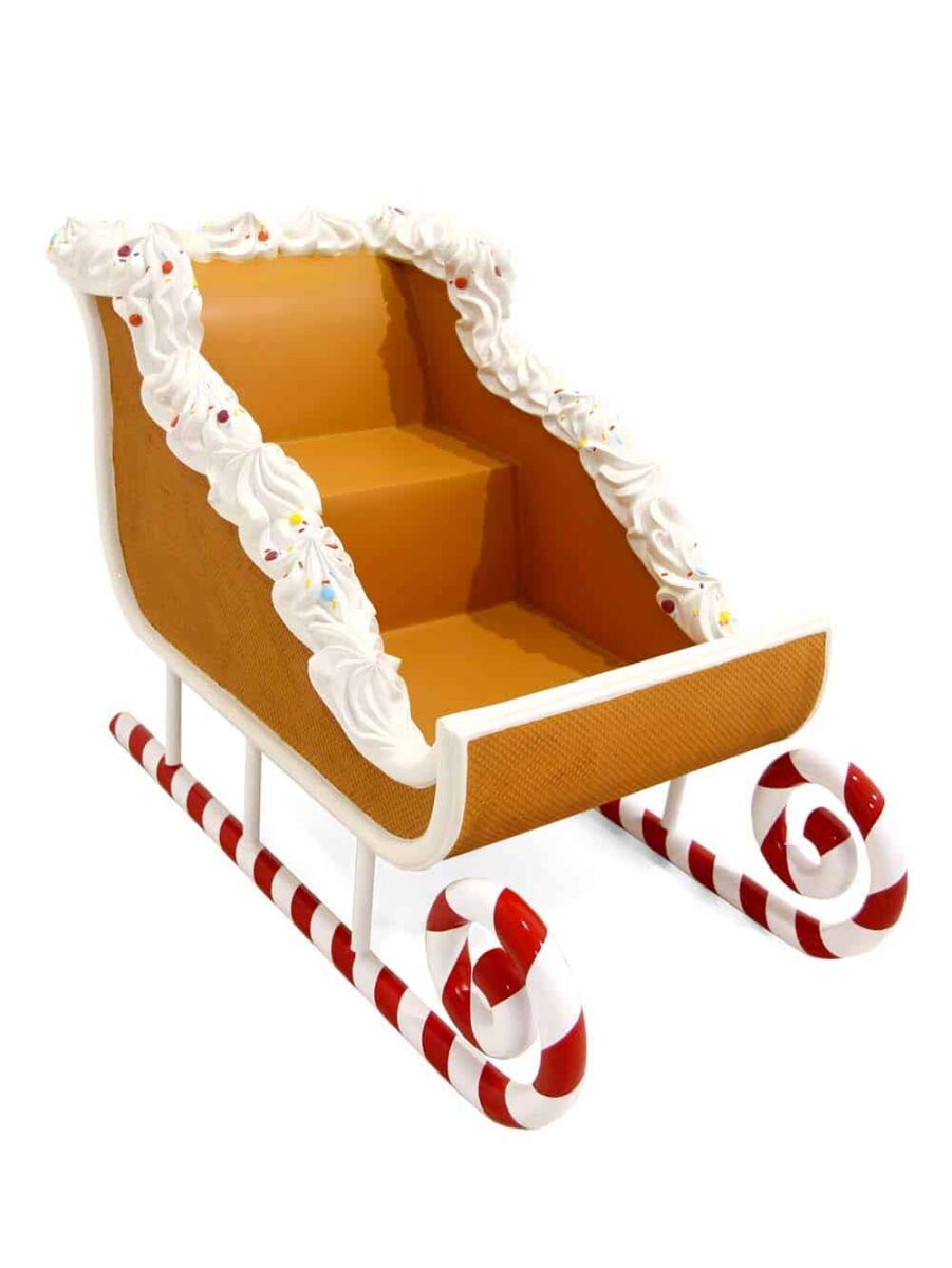 Gingerbread Sleigh | EPH Creative - Event Prop Hire
