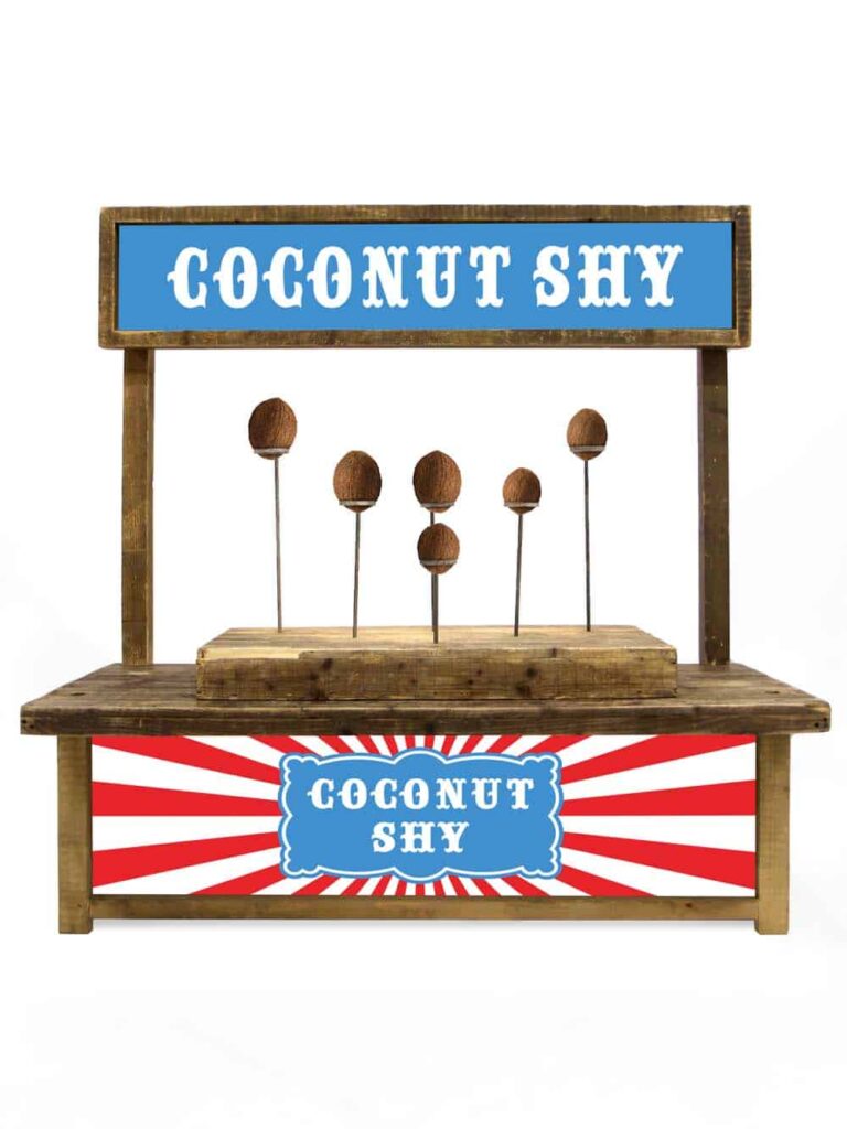 Coconut Shy Fairground Game (Childrens) | EPH Creative - Event Prop Hire