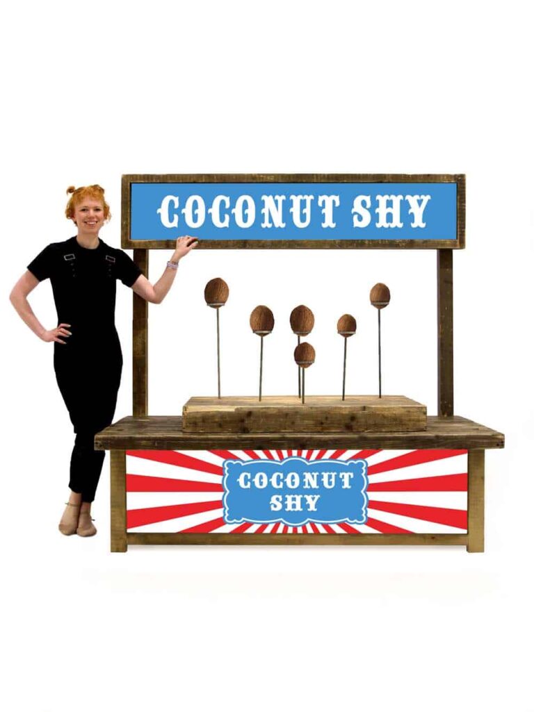 Coconut Shy Fairground Game (Childrens) | EPH Creative - Event Prop Hire