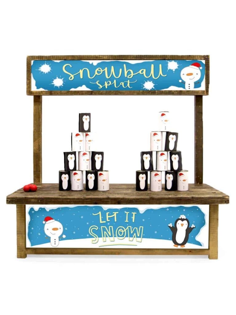 Snowball Splat Game (Childrens) | EPH Creative - Event Prop Hire