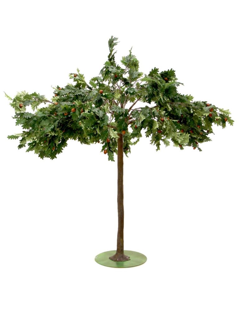 Umbrella Table Top Tree - Green Oak | EPH Creative - Event Prop Hire