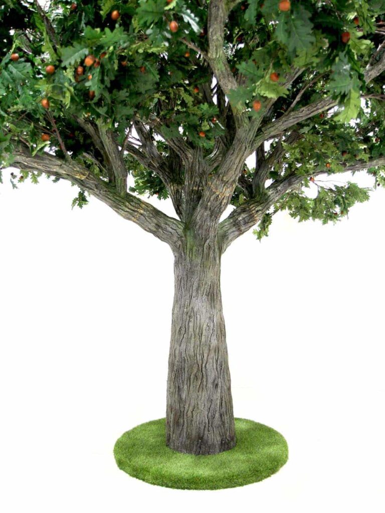 Giant Wide Tree (4.5m) - Green Oak | EPH Creative - Event Prop Hire