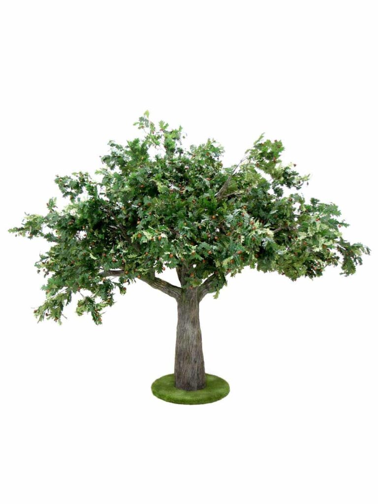 Giant Wide Tree (4.5m) - Green Oak | EPH Creative - Event Prop Hire