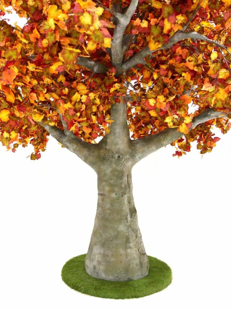 Giant Interchangeable Tree (4m) - Autumn Leaves - Smooth Bark | EPH ...