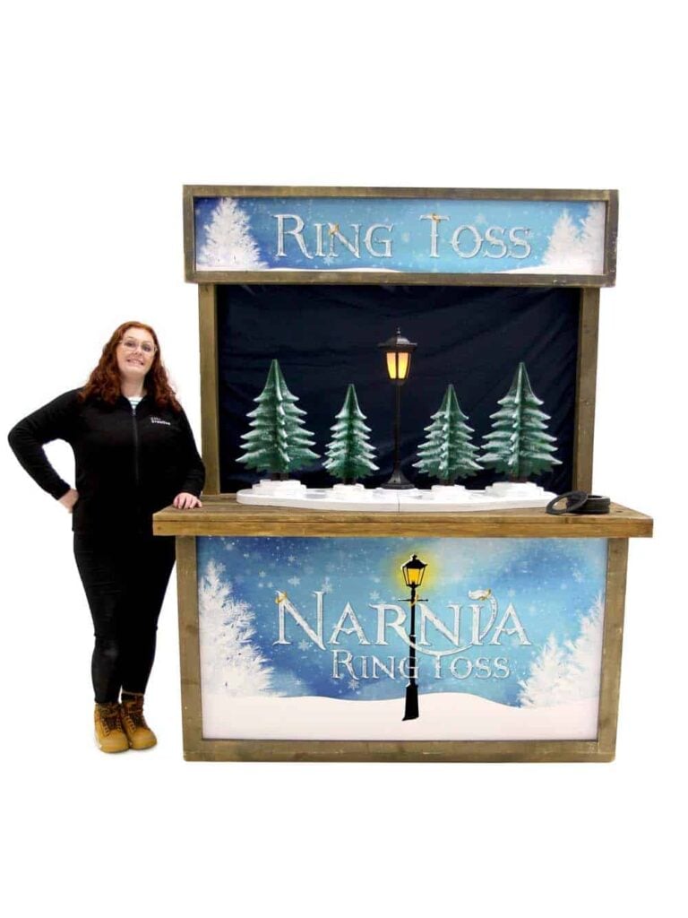 Narnia Ring Toss Game | EPH Creative - Event Prop Hire