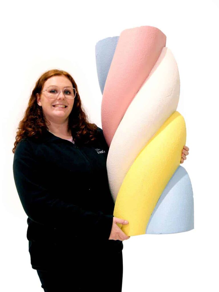 Giant Flump - Wall Mounted | EPH Creative - Event Prop Hire