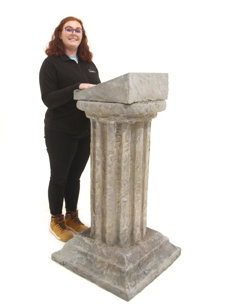 Stone Lectern (Classical Column) | EPH Creative - Event Prop Hire