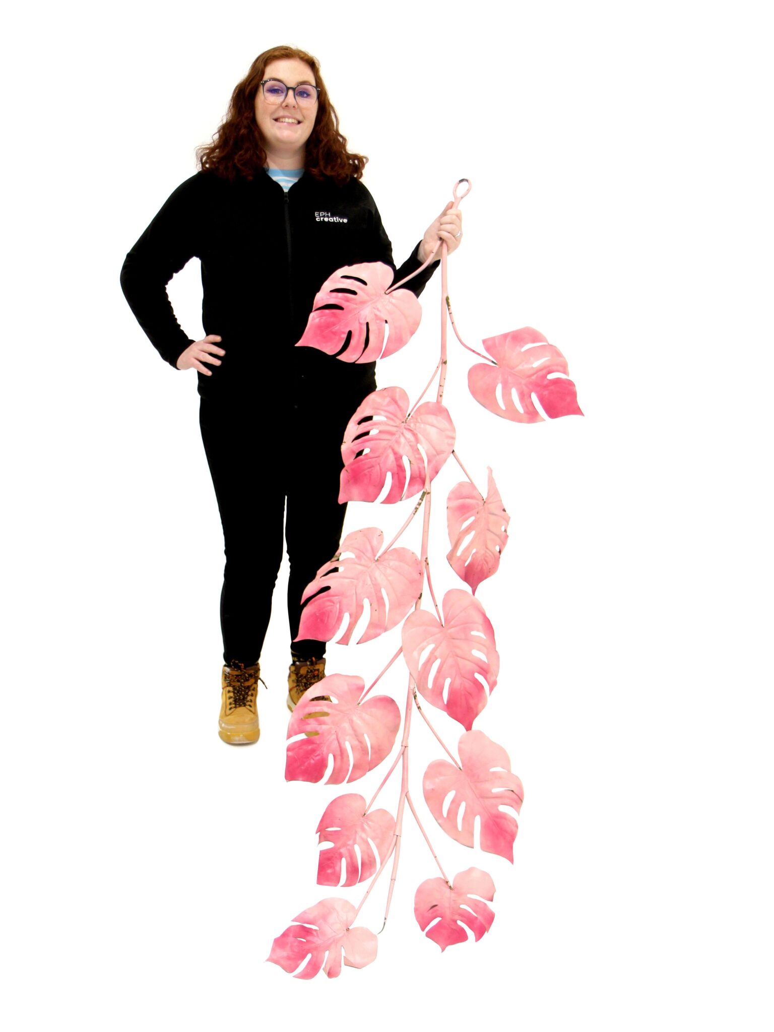 Large Pink Jungle Vine Garland - 1.8m | EPH Creative - Event Prop Hire