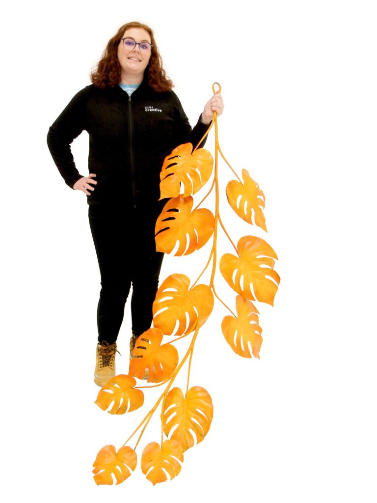 Large Orange Jungle Vine Garland - 1.8m | EPH Creative - Event Prop Hire